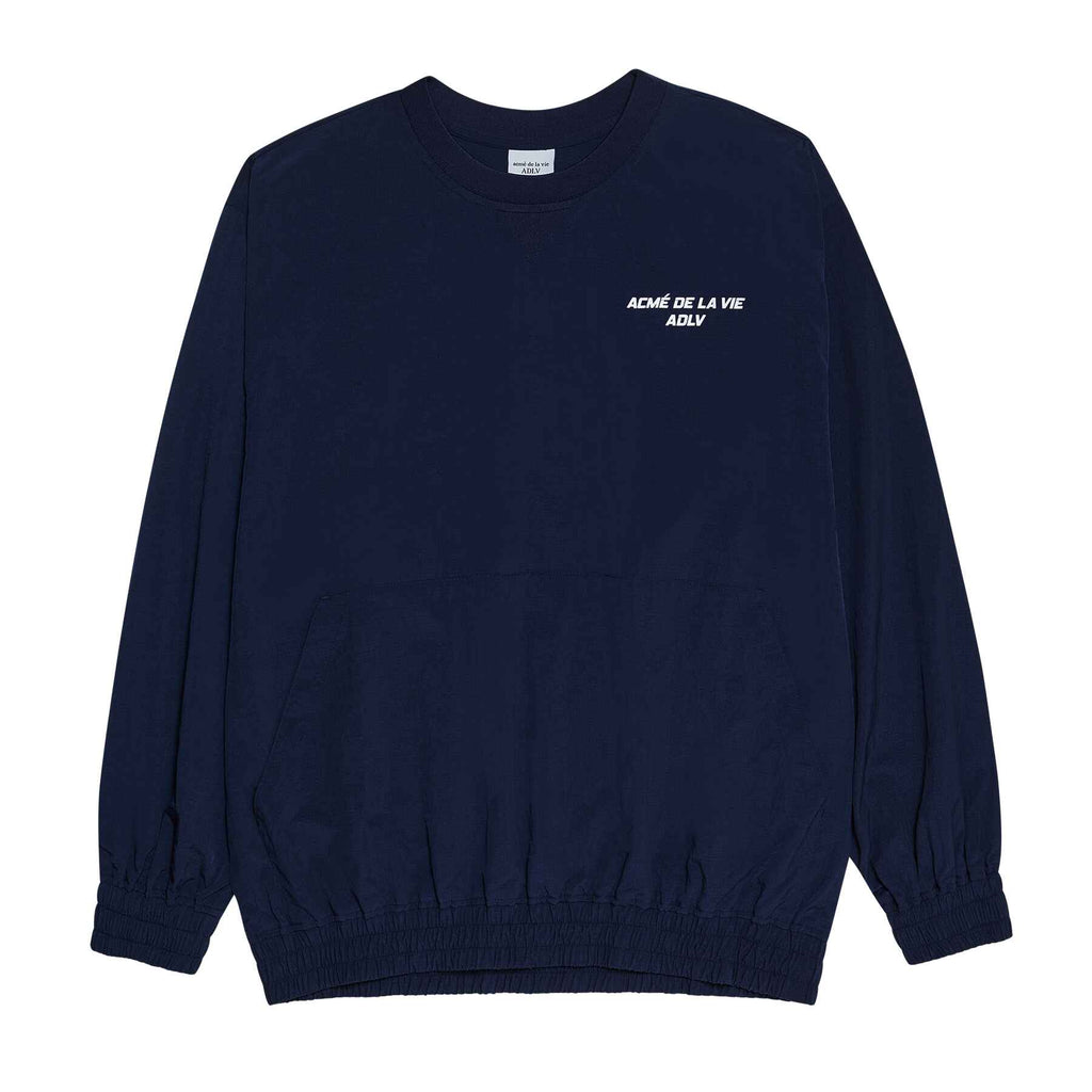 BUY ADLV Sweatshirt ADLV SPORTY LOGO WOVEN SHIRT NAVY