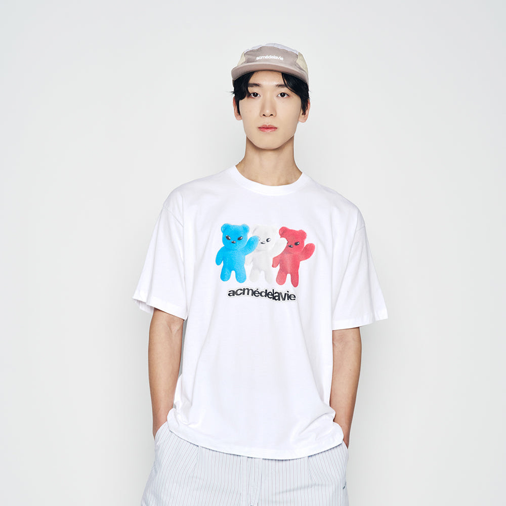 BELI KAOS ADLV FRENCH ALIEN SHORT SLEEVE T-SHIRT WHITE