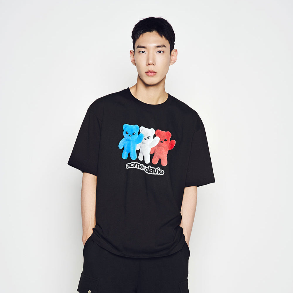 BELI KAOS ADLV FRENCH ALIEN SHORT SLEEVE T-SHIRT BLACK