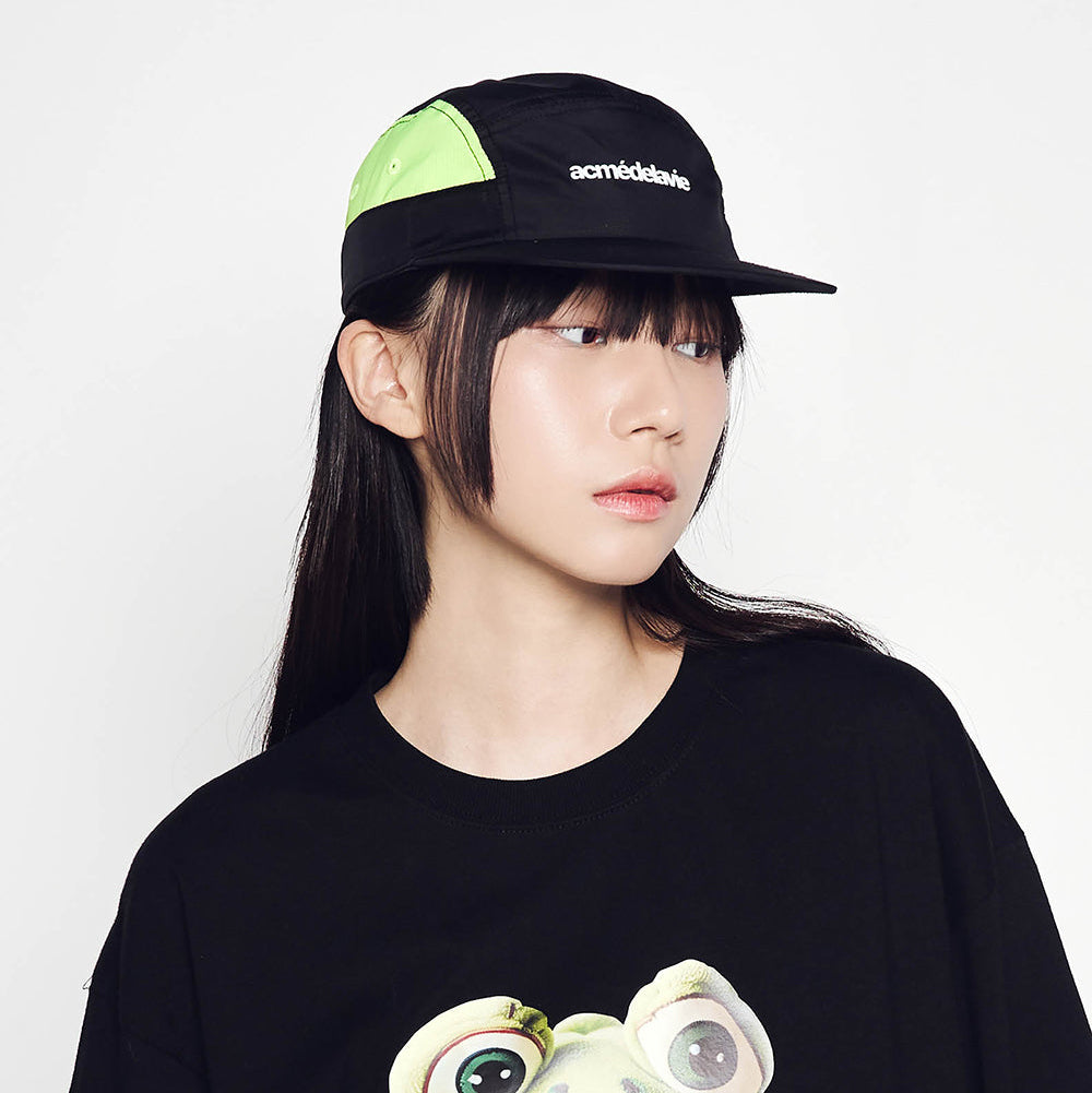 BUY ADLV Hat THREE TONE CAMP CAP BLACK