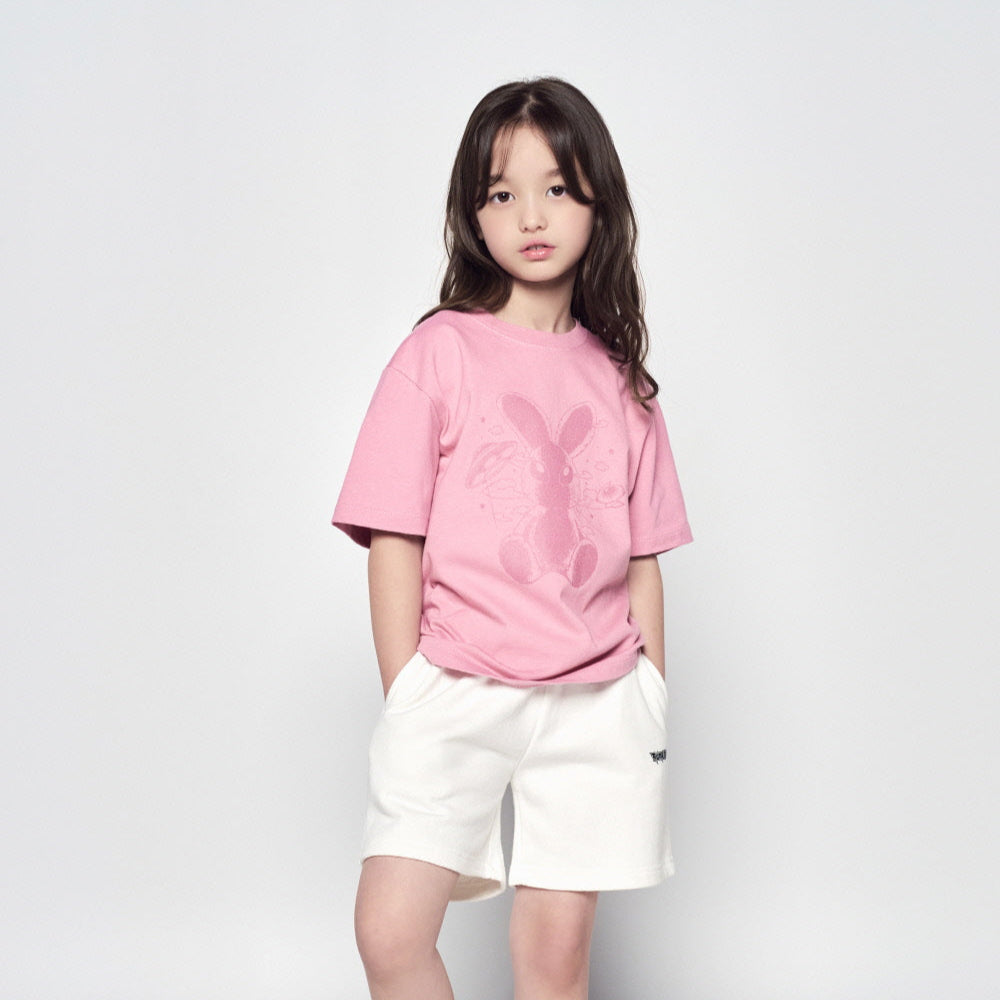 BELI KAOS ADLV KIDS SOLO RABBIT ALIEN SHORT SLEEVE T-SHIRT LIGHT PINK