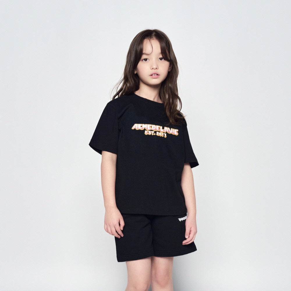 BELI KAOS ADLV KIDS FLAME LOGO SHORT SLEEVE T-SHIRT BLACK