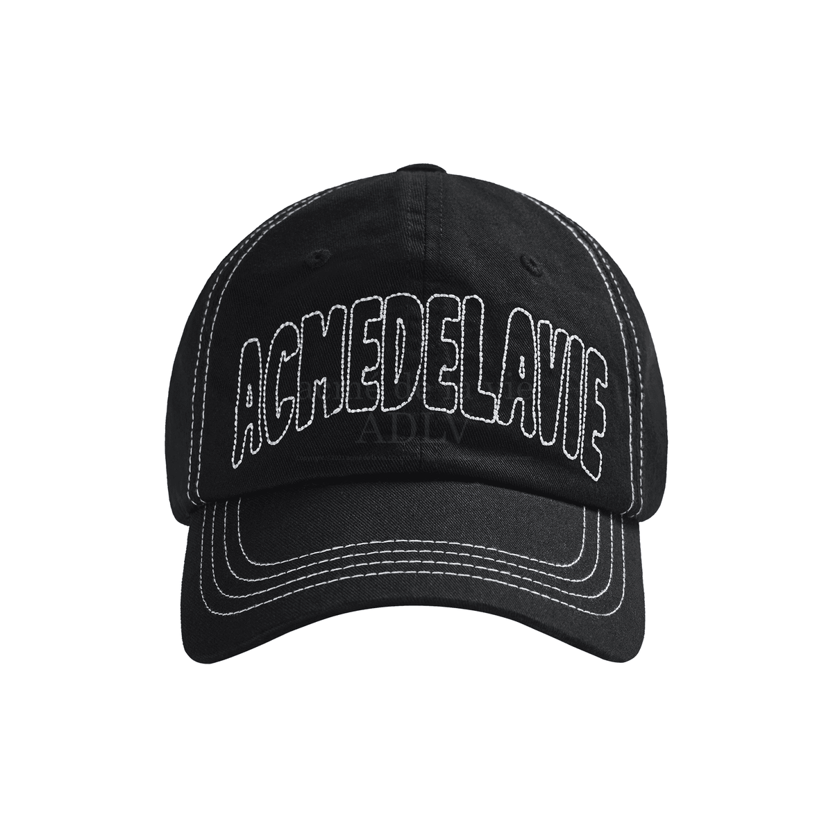BUY ADLV Hat FULL LOGO STITCH BALL CAP BLACK