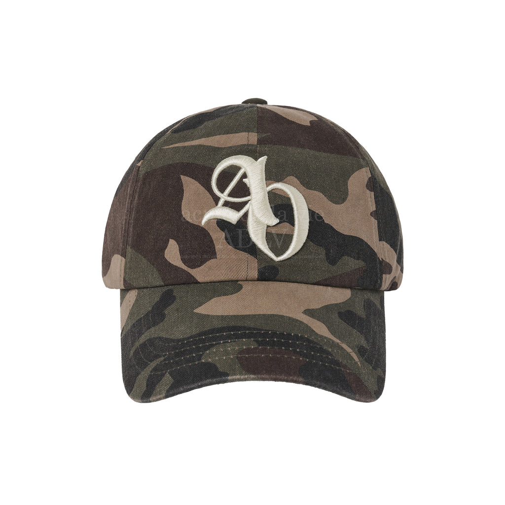 BELI TOPI ADLV SYMBOL EMBOSSING NEEDLEWORK BALL CAP CAMO