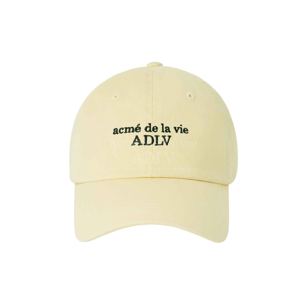 BUY ADLV Hat BASIC SMALL LOGO BALL CAP LIGHT YELLOW