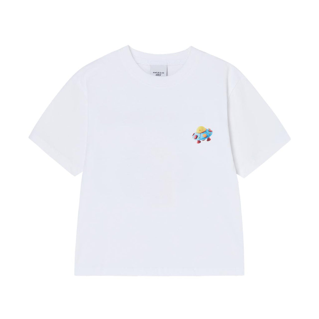 BELI KAOS ADLV KIDS CLAY ALIEN SHORT SLEEVE T-SHIRT WHITE
