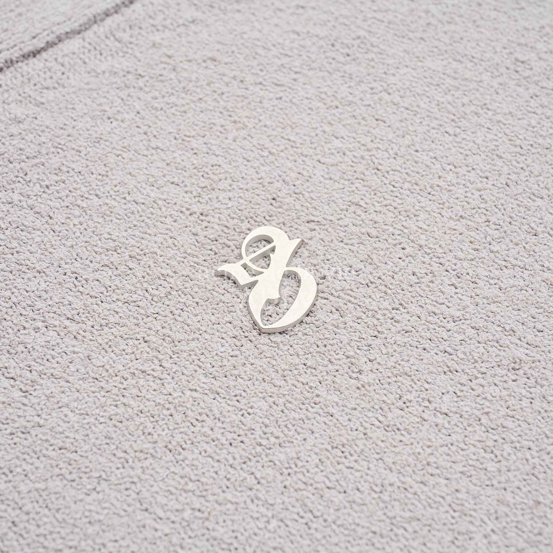 Beli ADLV SYMBOL LOGO RIVET TERRY CARDIGAN GREY Korea