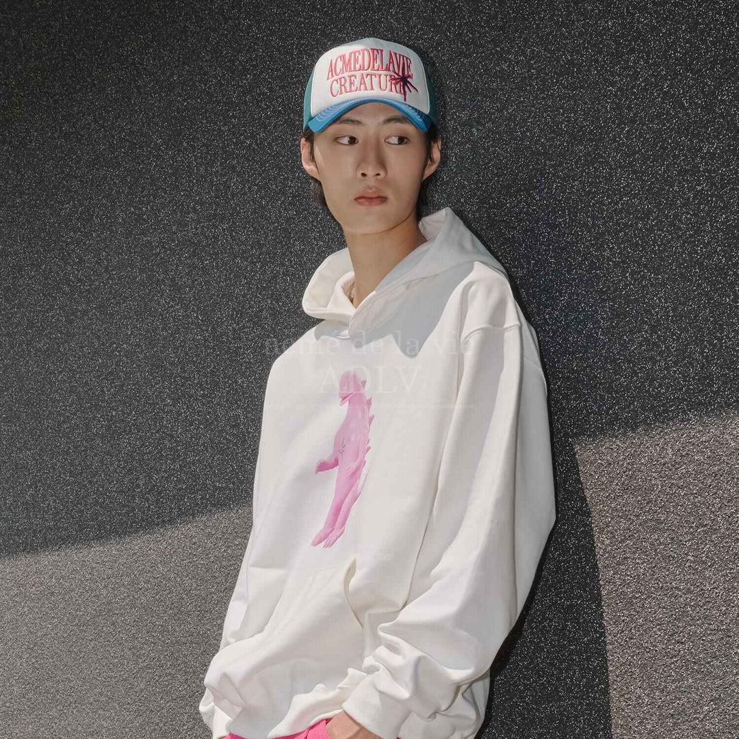 Buy Korean ADLV CREATURE TRUCKER BALL CAP BLUE