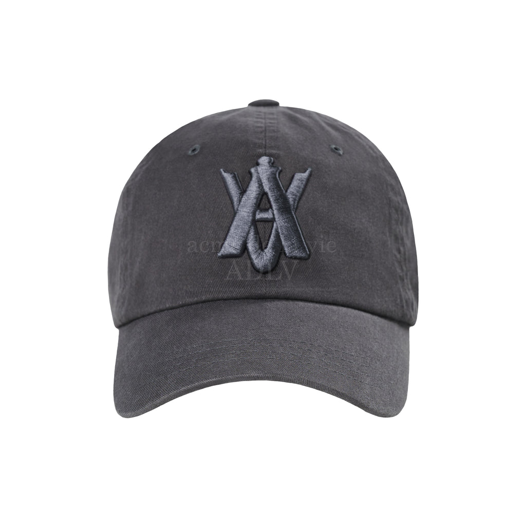 BUY ADLV Hat A LOGO EMBLEM TONE ON TONE BALL CAP GREY