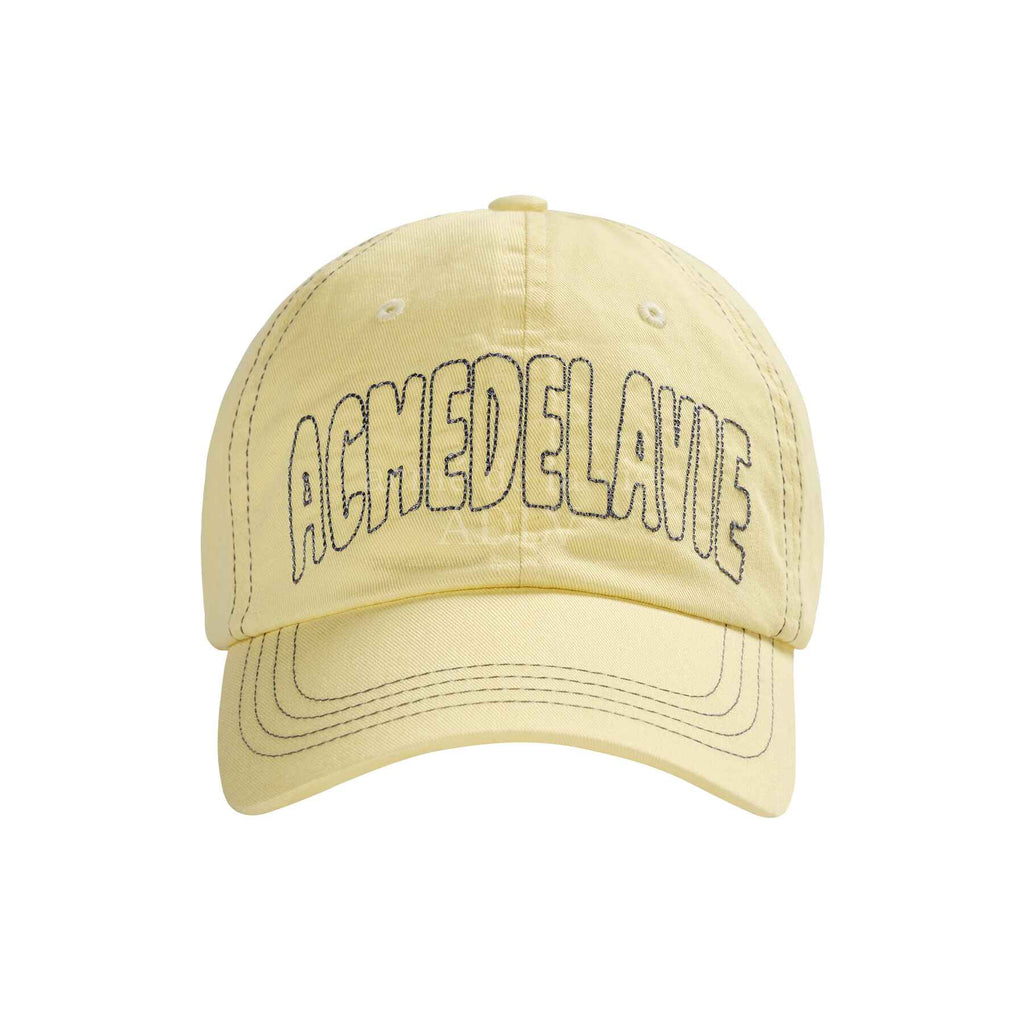 BUY ADLV Hat FULL LOGO STITCH BALL CAP LIGHT YELLOW