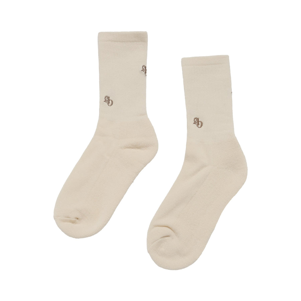BELI KAOS KAKI ADLV SMALL SYMBOL LOGO POINT SOCKS BEIGE